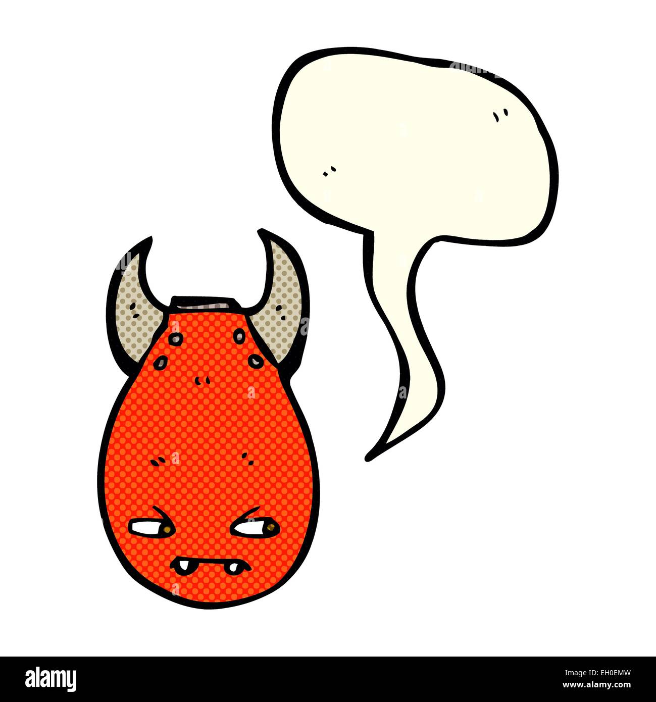 cartoon bomb with speech bubble Stock Vector Image & Art - Alamy