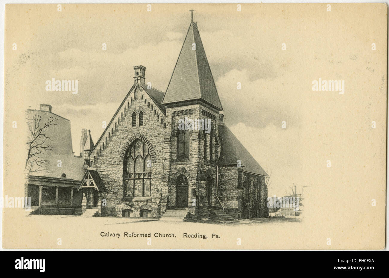 Reading PA Calvary Reformed PHS521 Stock Photo - Alamy