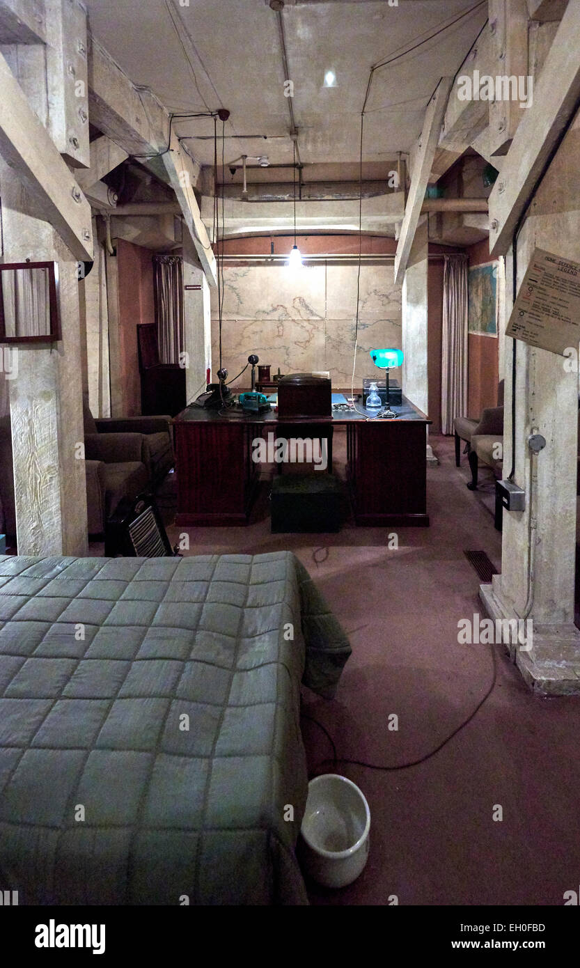 The Churchill War Rooms is a museum in London and one of the five ...