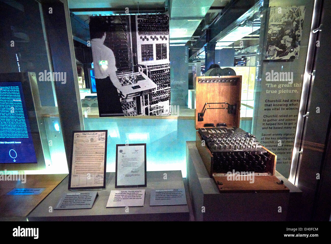 The Churchill War Rooms is a museum in London and one of the five ...