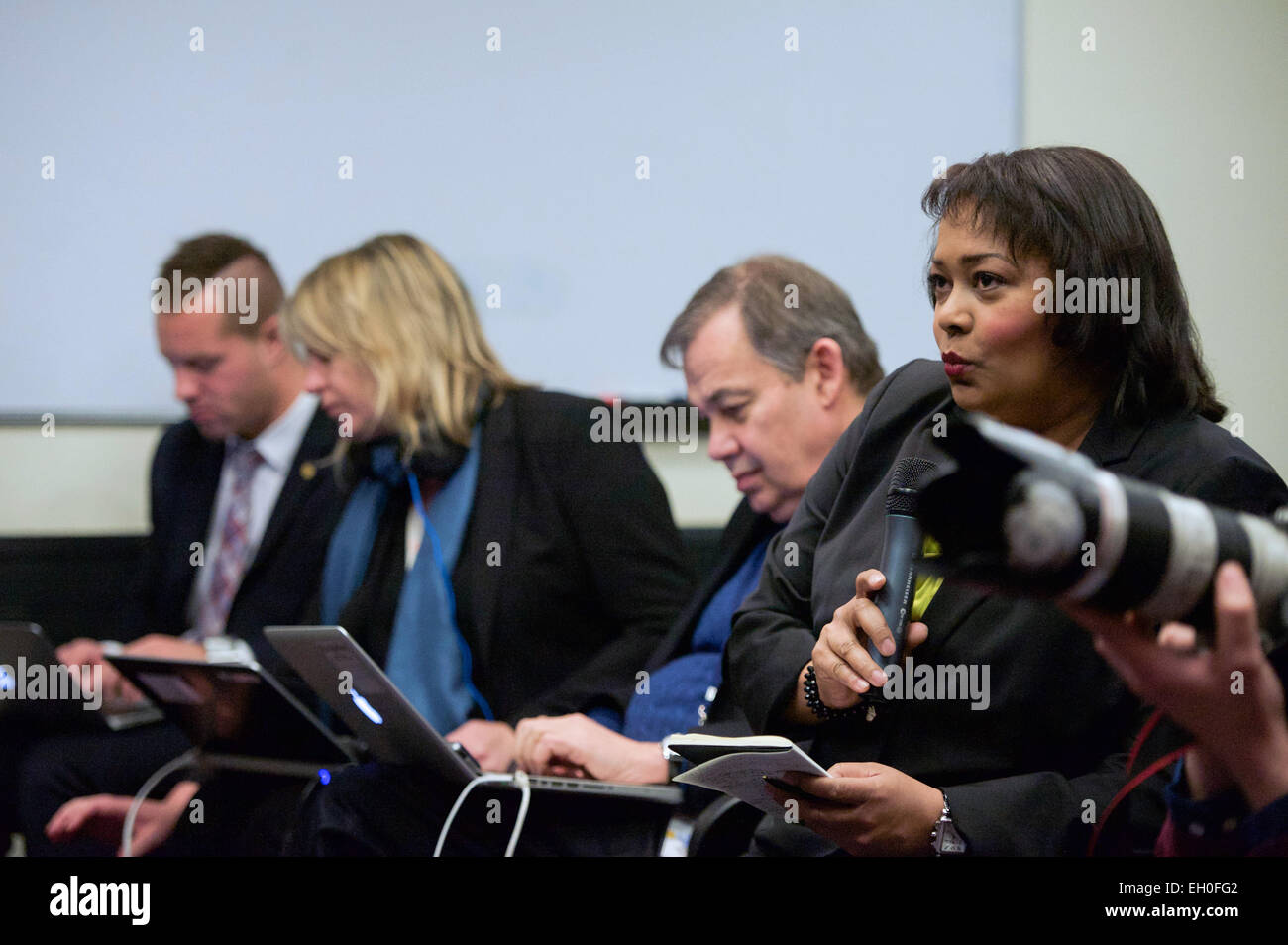 Al Jazeera English Correspondent Rosalind Jordan asks U.S. Secretary of ...