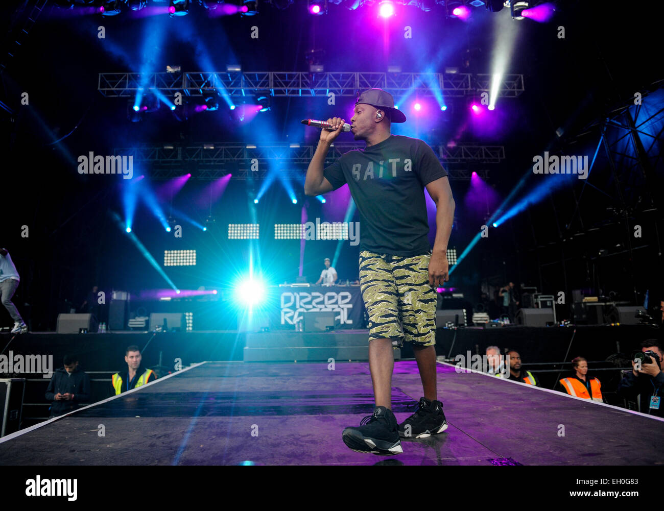 Dizzee Rascal performs live at Fusion Festival in Birmingham on ...
