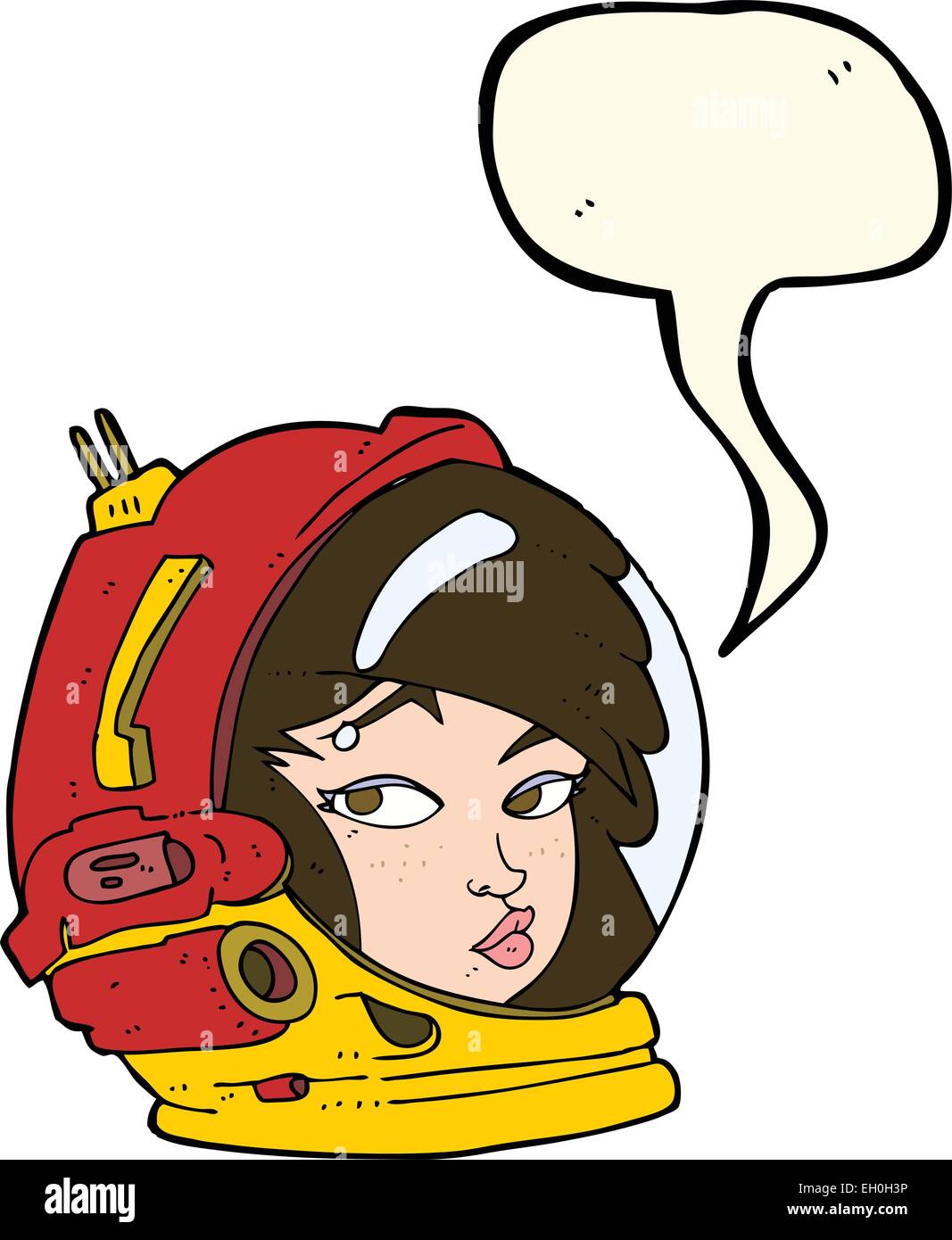 Astronaut female talking hi-res stock photography and images - Alamy