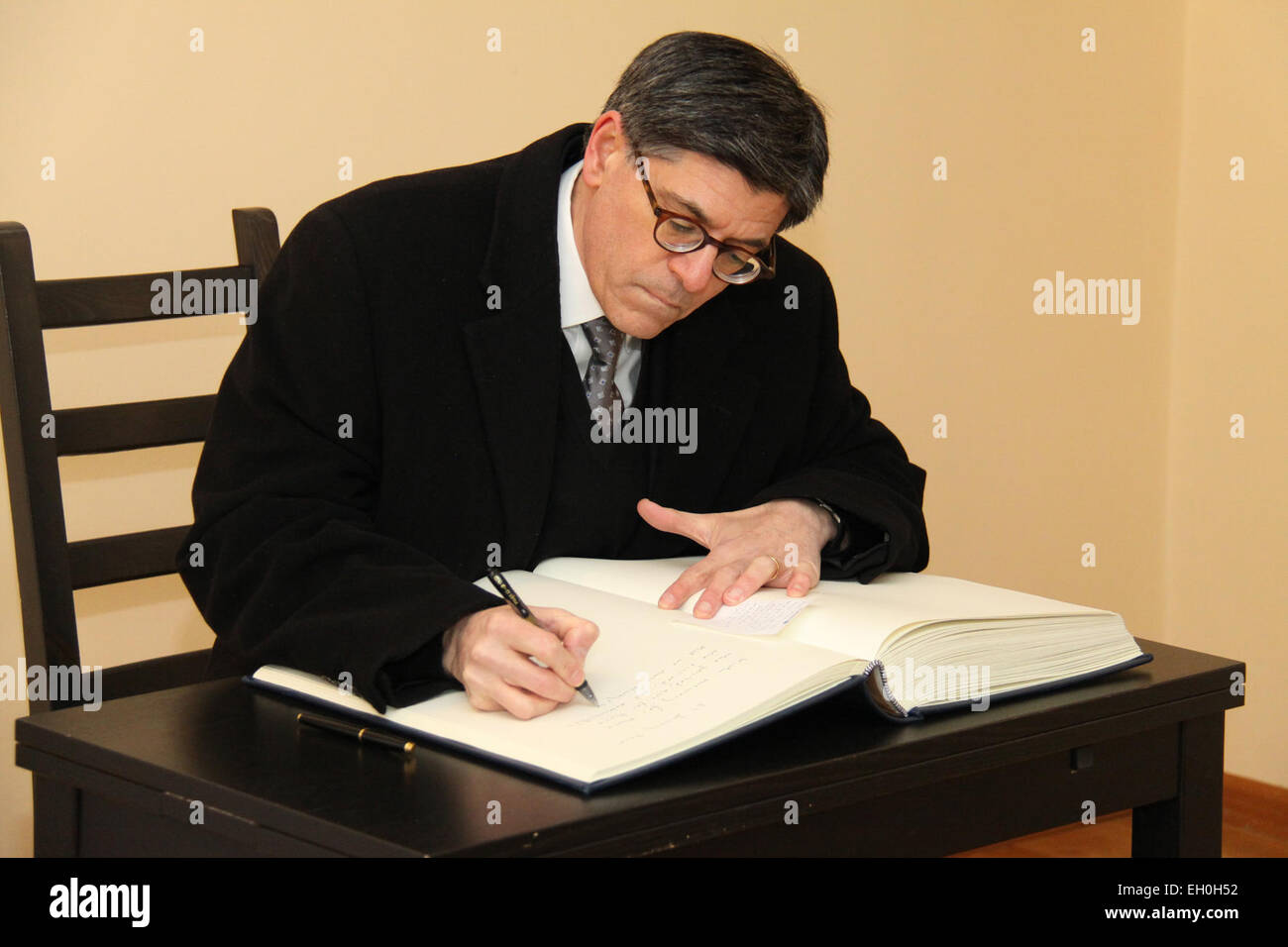 Secretary of the Treasury Jacob Lew, the leader of the U.S ...