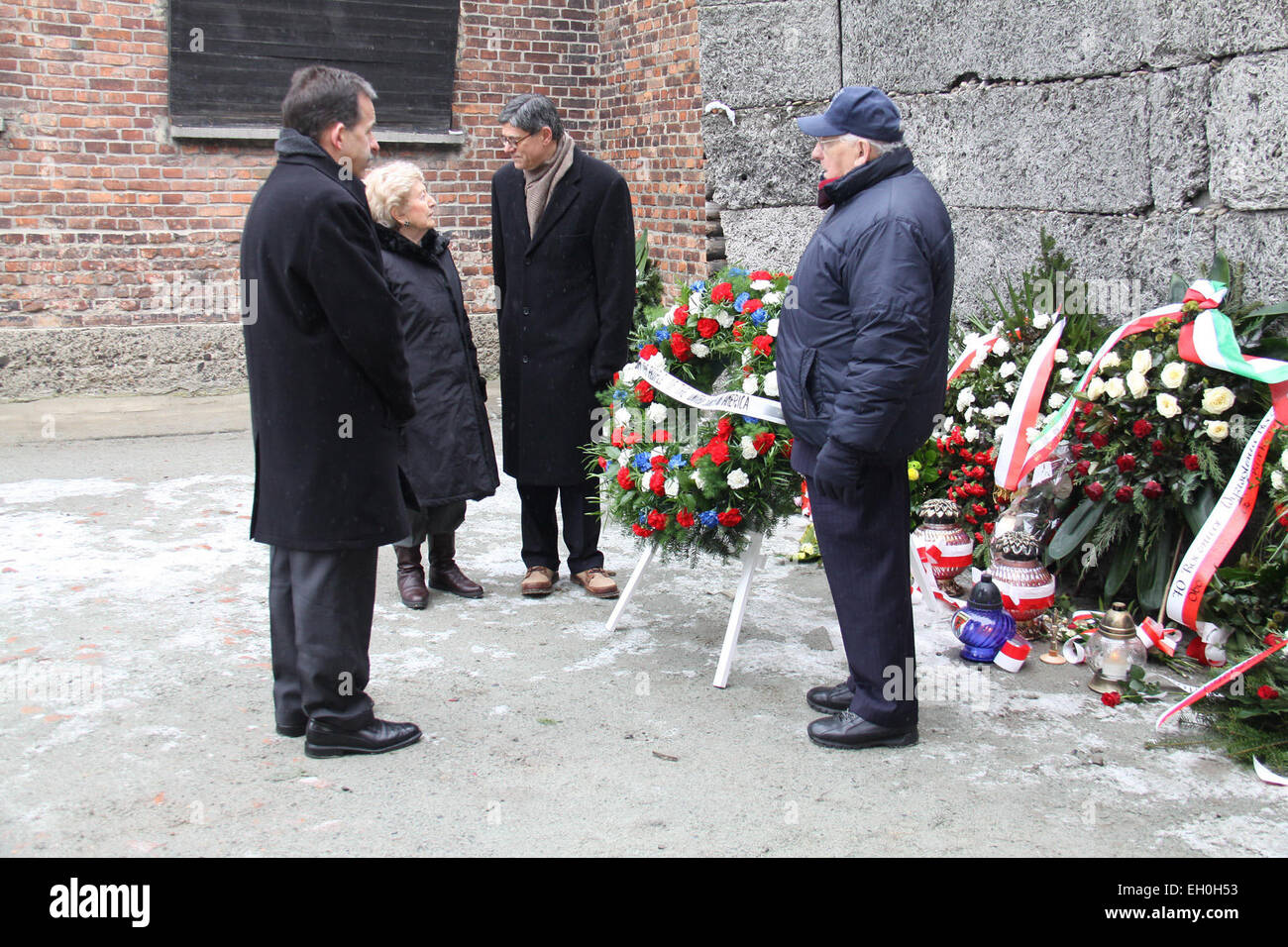Secretary of the Treasury Jacob Lew, U.S. Ambassador to Poland Stephen ...