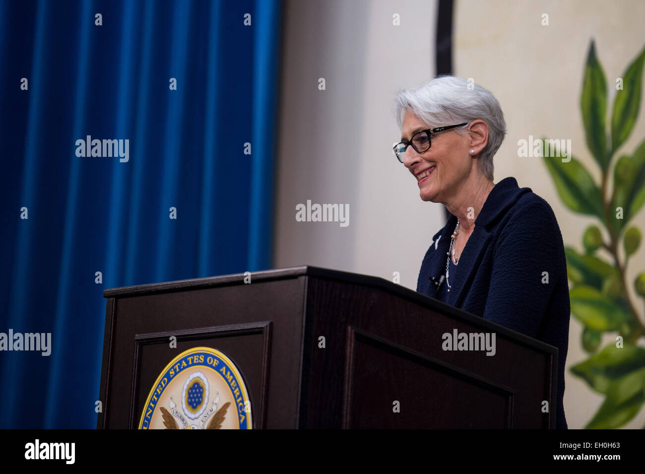 Under Secretary of State for Political Affairs Wendy Sherman addresses ...