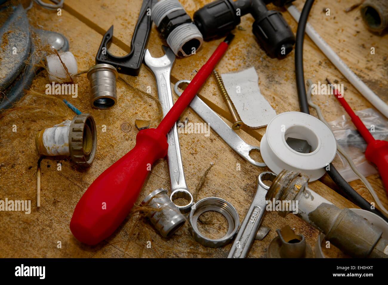 Tools for pipes hi-res stock photography and images - Alamy