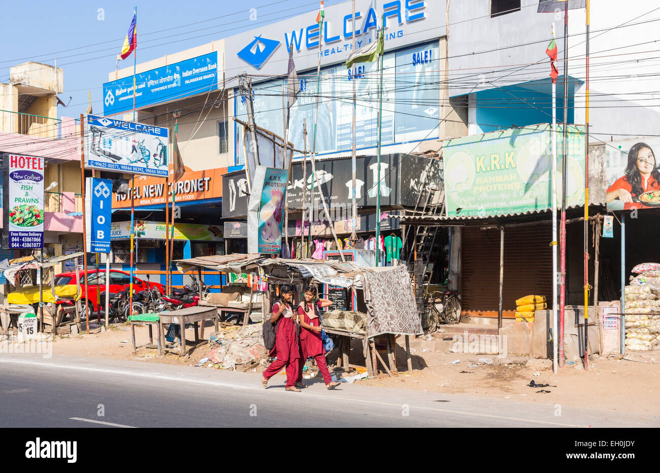 Tamilnadu street hi-res stock photography and images - Alamy