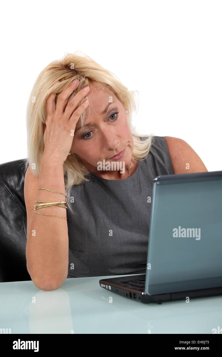 Concerned executive hi-res stock photography and images - Alamy