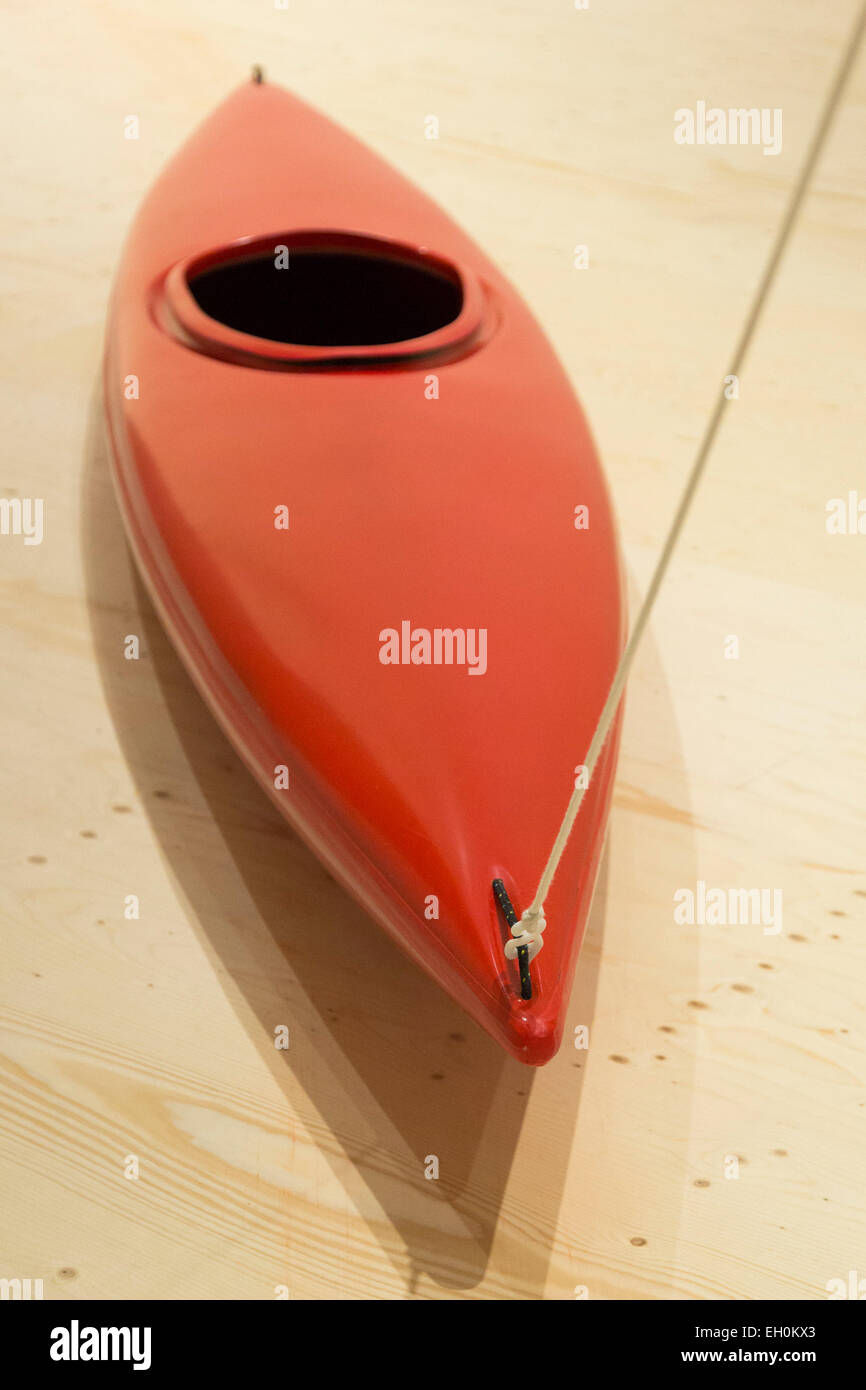 London, UK. 3 March 2015. Swiss artist Roman Signer presents "Slow ...