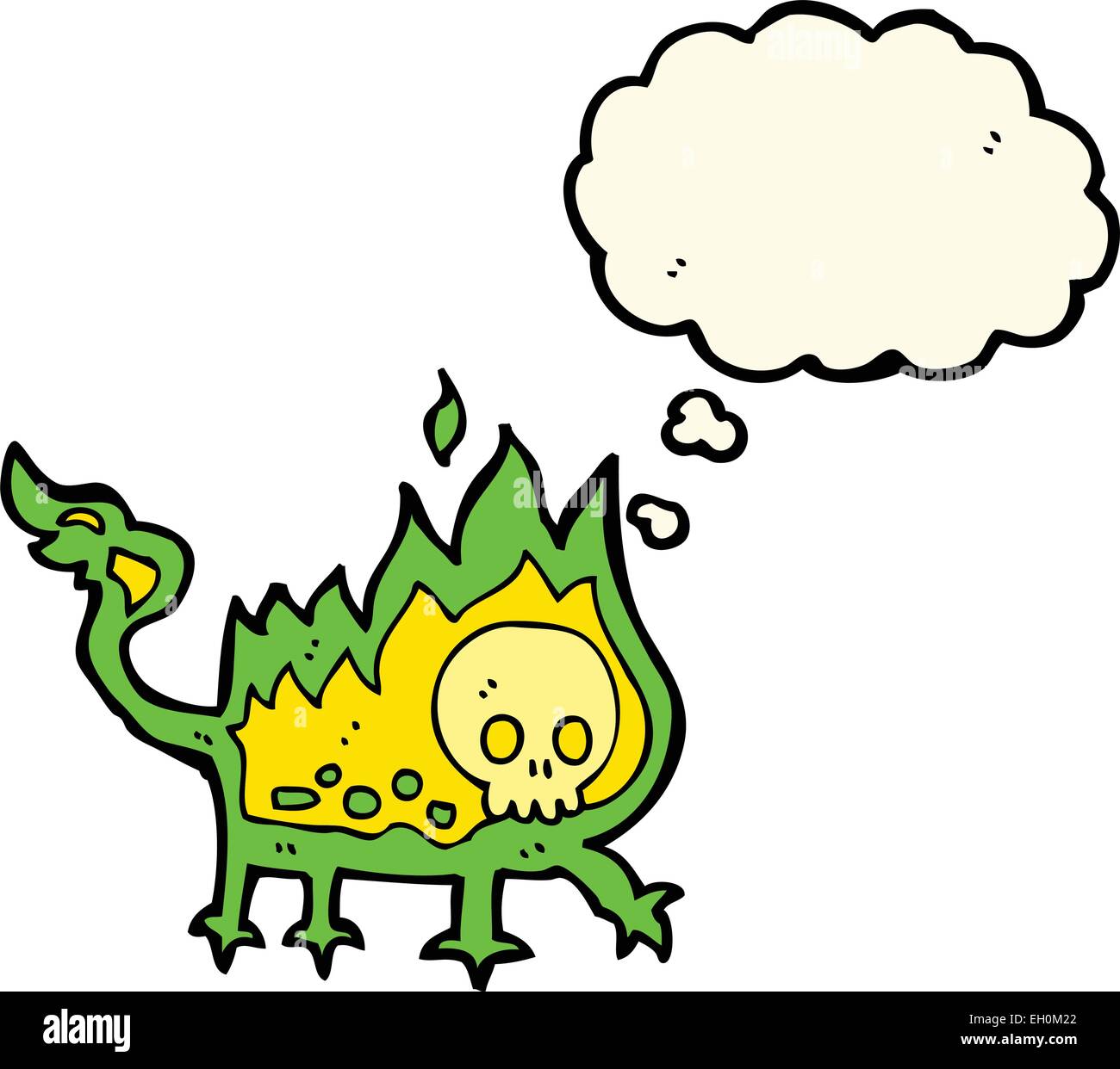 Cartoon little fire demon hi-res stock photography and images - Alamy
