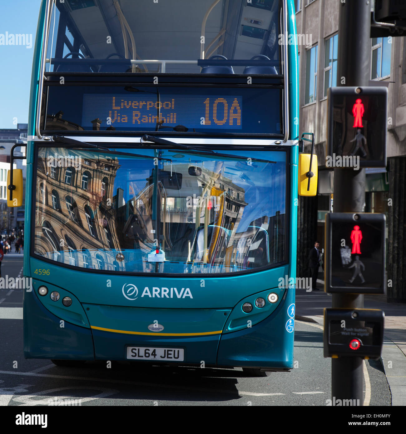 Derby Square, Liverpool, Merseyside, UK Arriva Buses and Public ...