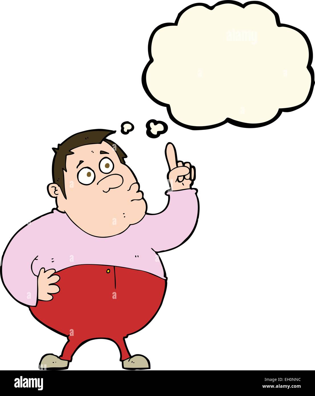 Cartoon man asking question bubble Stock Vector Images - Alamy