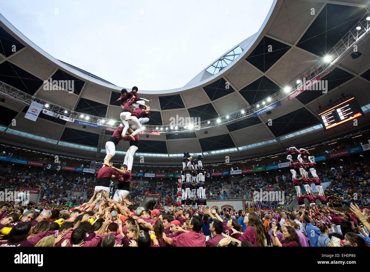 Castells competition hi-res stock photography and images - Alamy