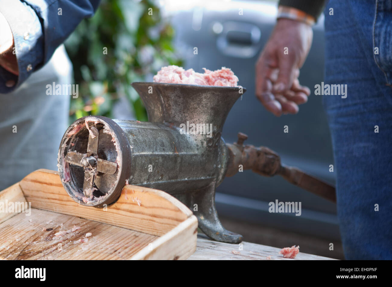 Pile of meat hi-res stock photography and images - Alamy