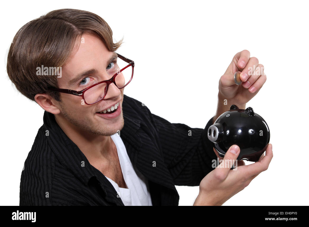 Nerd bank hi-res stock photography and images - Alamy