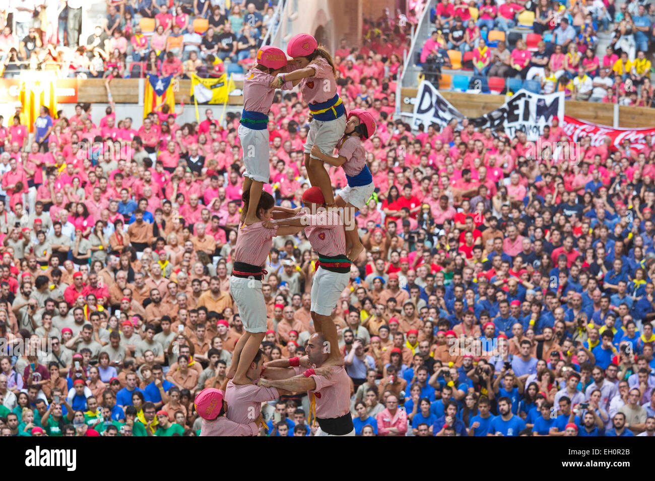 Castells competition hi-res stock photography and images - Alamy