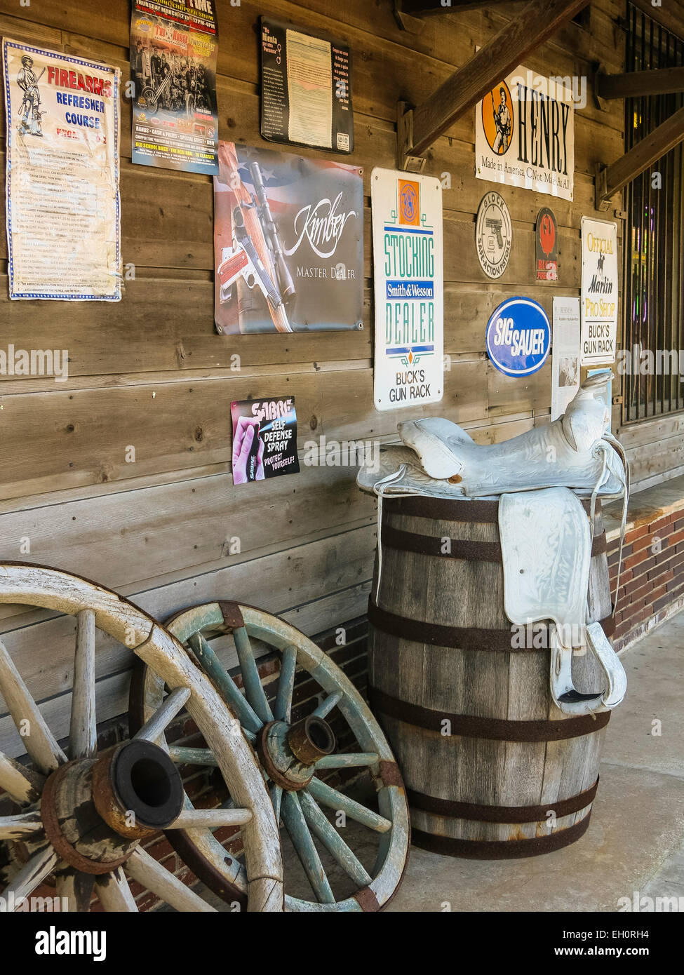 Buck's Gun Rack Shop in Daytona Beach, Florida, USA Stock Photo - Alamy
