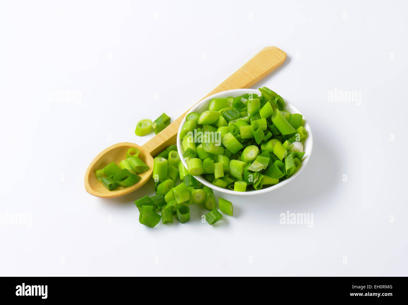 Chopped spring onions hi-res stock photography and images - Alamy