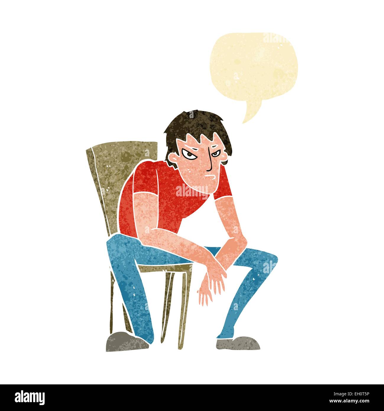 Cartoon dejected man hi-res stock photography and images - Alamy