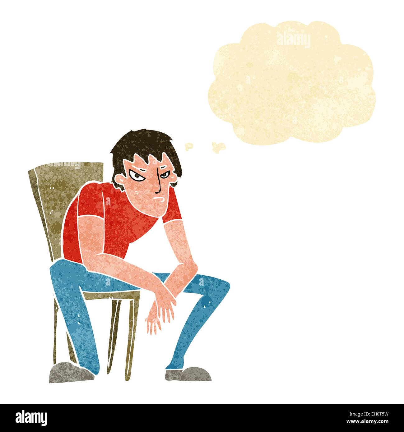 Cartoon dejected man hi-res stock photography and images - Alamy