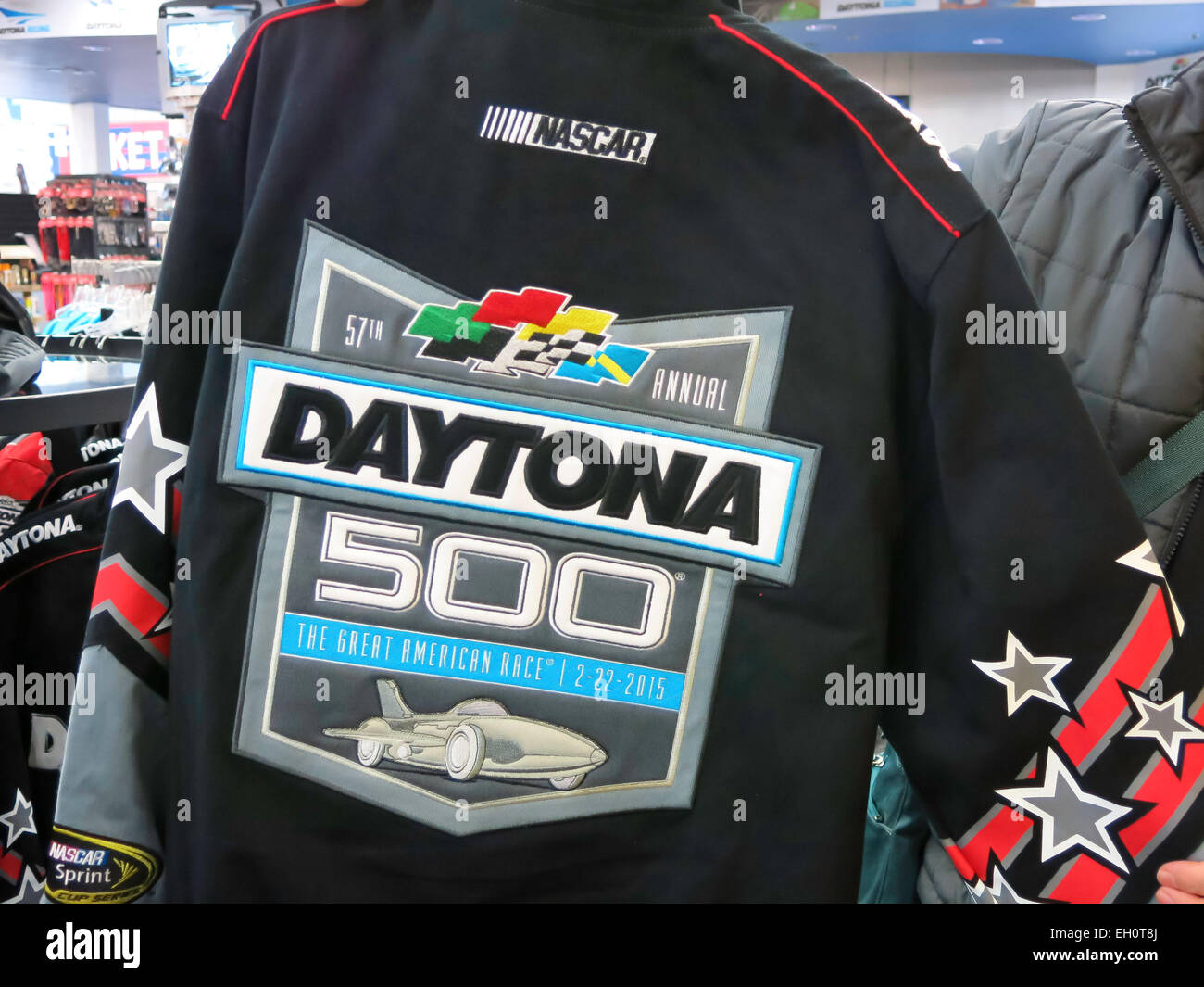 Daytona International Speedway Gift Shop, Florida, USA Stock Photo - Alamy