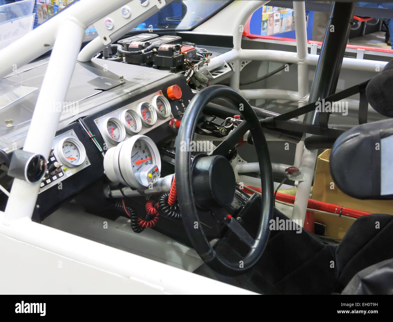 Stock Car Interior Cut-away Display, Daytona International Speedway ...