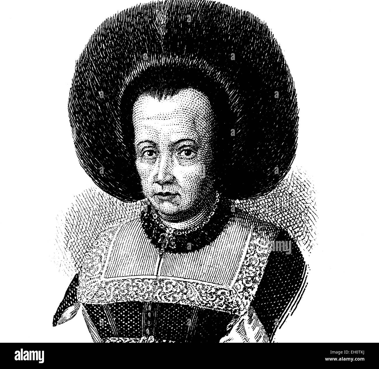Fashion in the Middle Ages, fur hood around 1670, historical ...