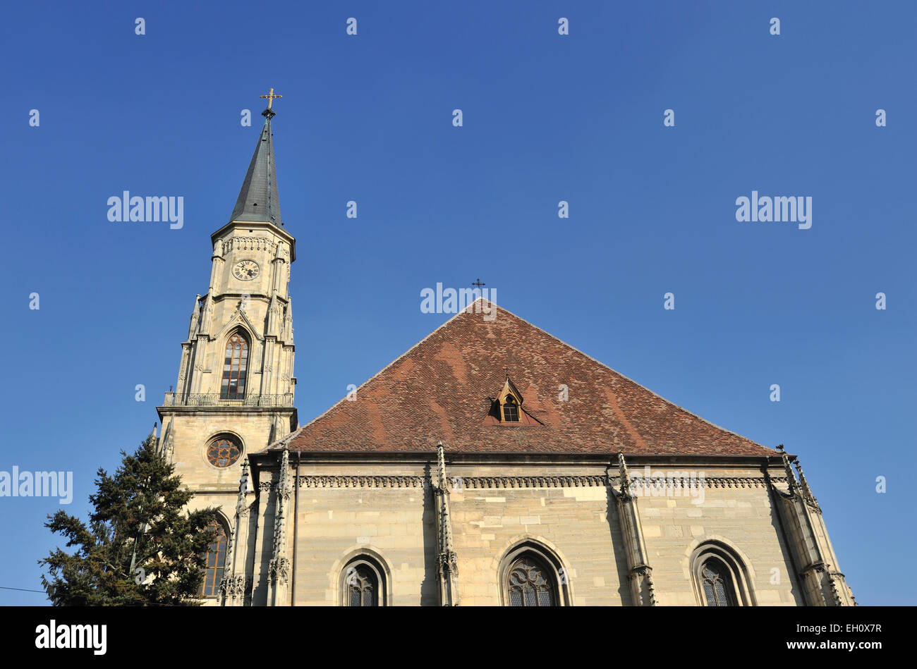 Saint michael church cluj hi-res stock photography and images - Alamy
