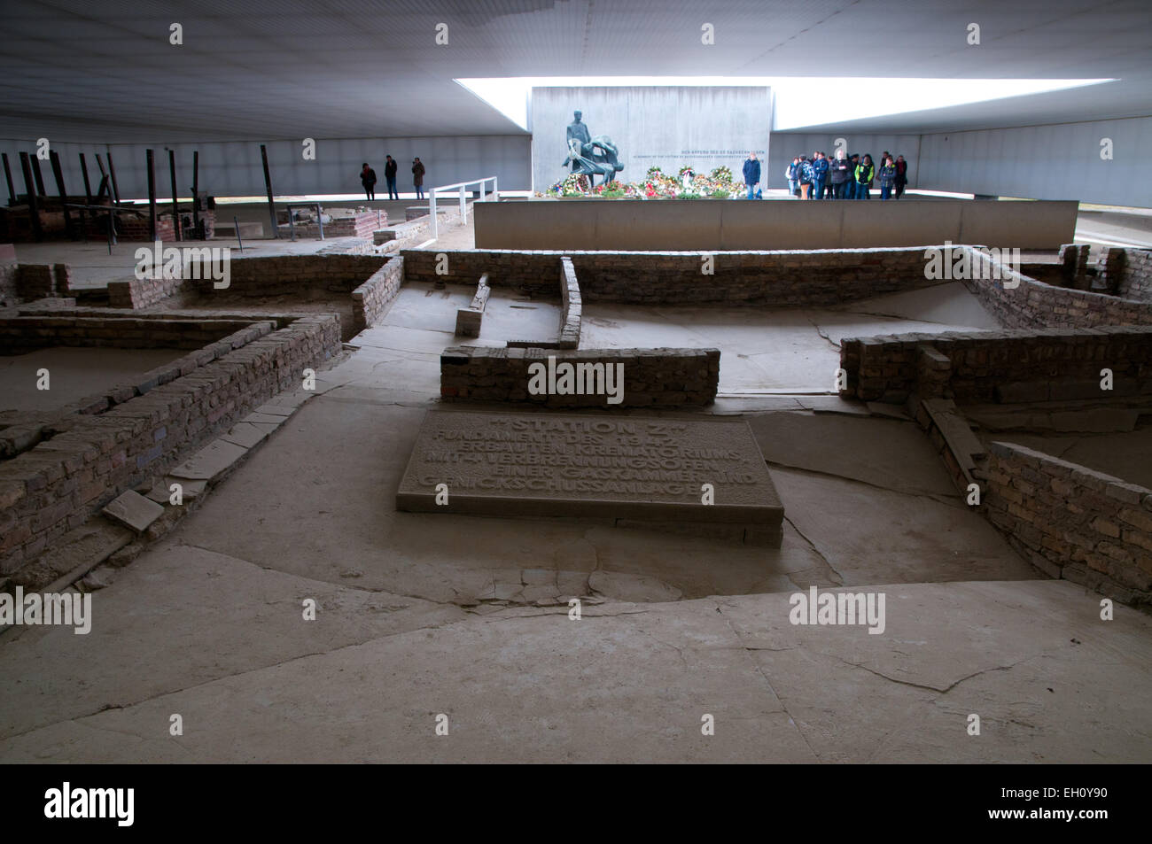 Foundations of Station Z killing zone of Sachsenhausen concentration ...