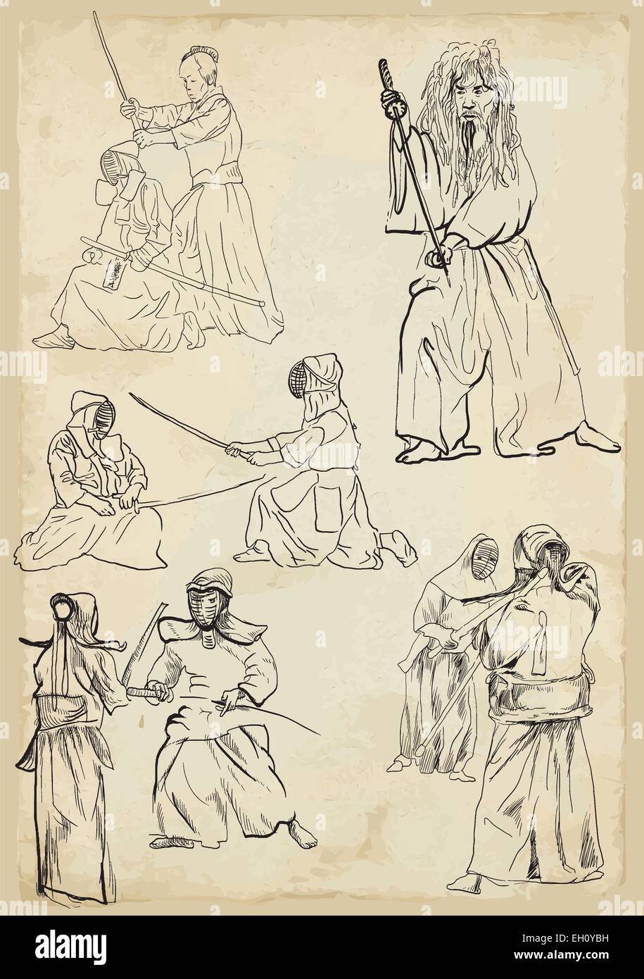 Budo vector vectors Stock Vector Images - Alamy