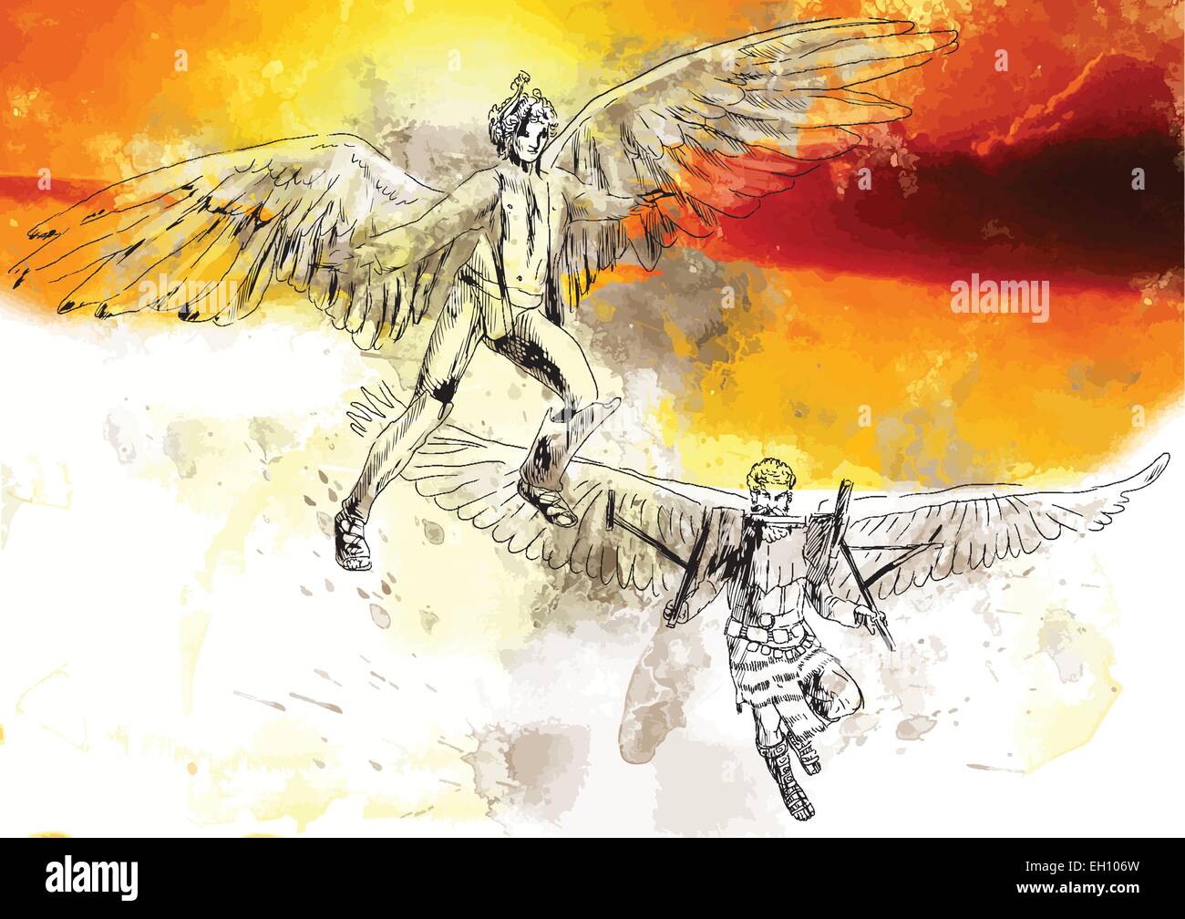 Greek mythology icarus hi-res stock photography and images - Alamy