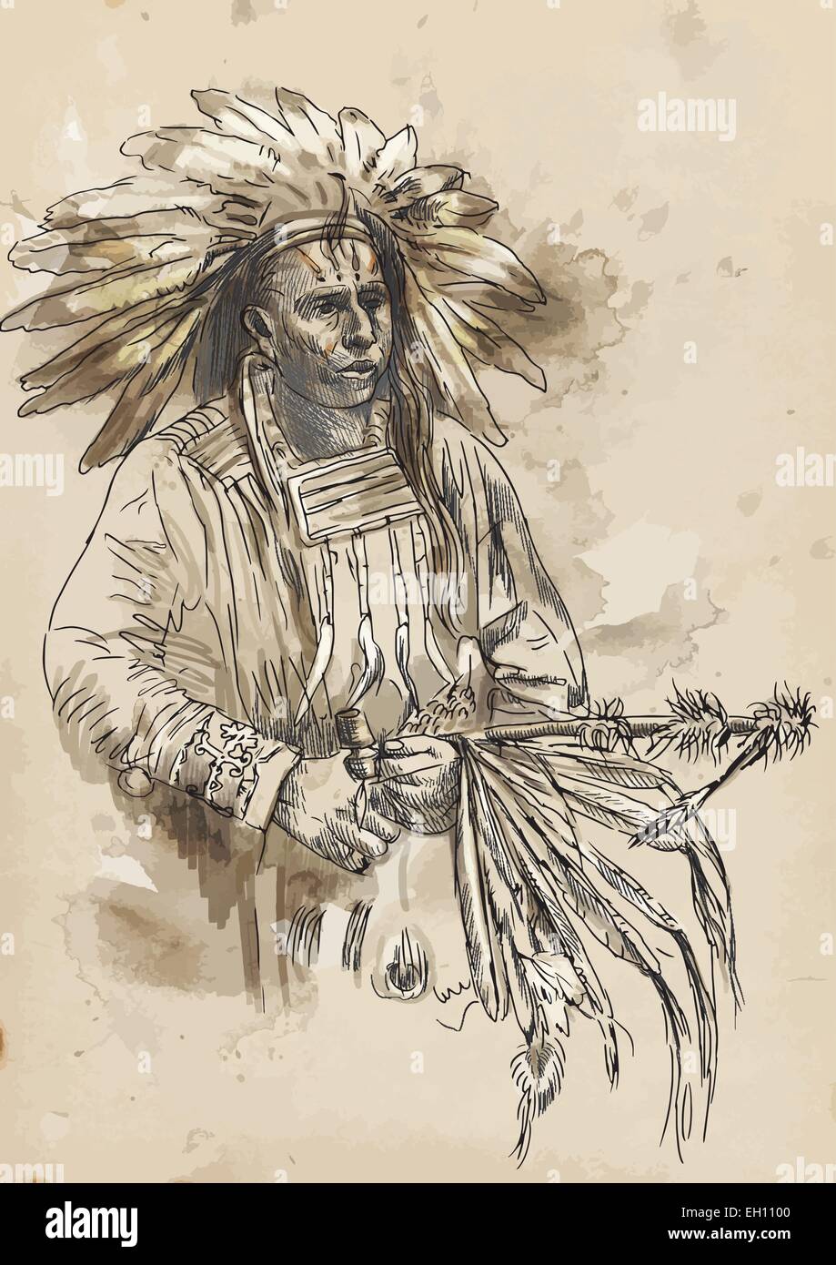 Peace pipe hi-res stock photography and images - Alamy