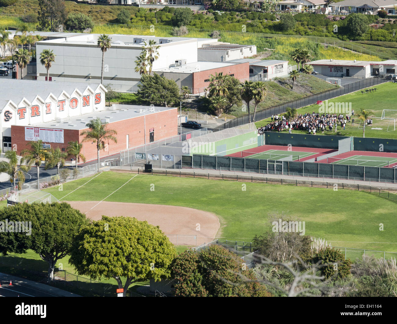 California, USA. 4th Mar, 2015. San Clemente High School students can ...