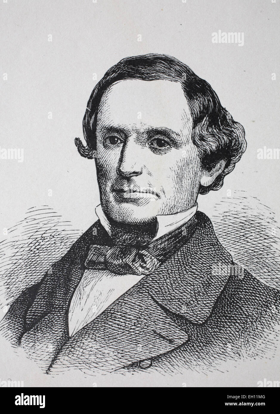 Jefferson Davis, 1808 - 1889, President of the Confederate States of ...