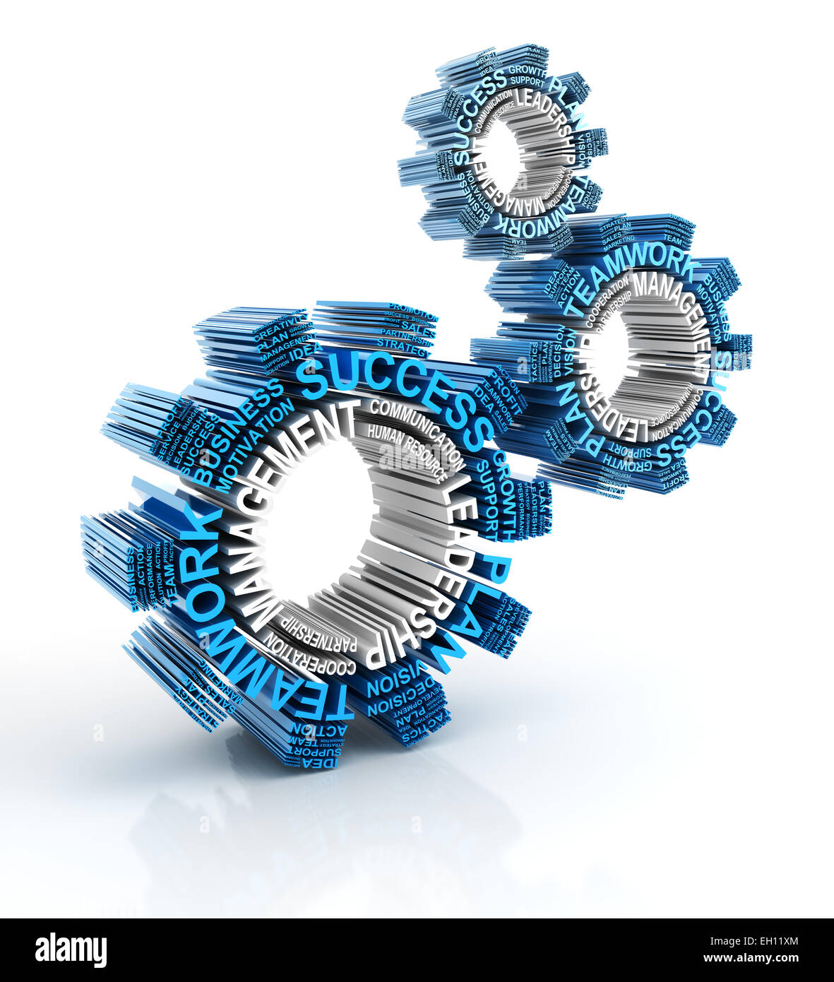 Teamwork white hi-res stock photography and images - Alamy