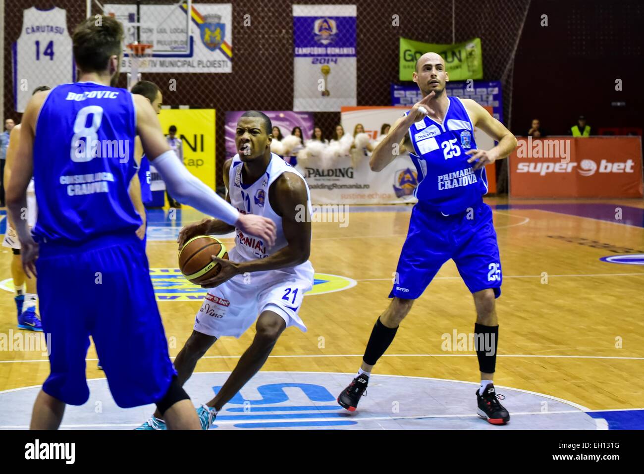 Ploiesti, Romania. 4th March, 2015. Jermaine Jonte Flowers #21 of ...