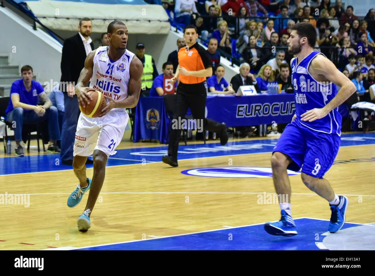 Ploiesti, Romania. 4th March, 2015. Jermaine Jonte Flowers #21 of ...