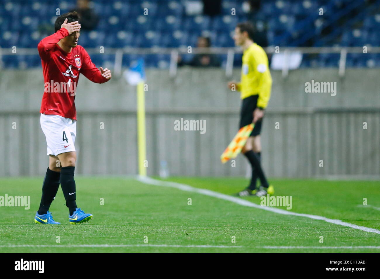 Saitama, Japan. 4th Mar, 2015. Daisuke Nasu (Reds) Football/Soccer ...