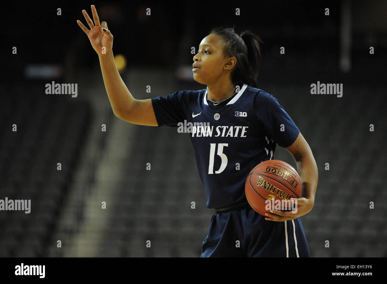 Hoffman Estates, IL, USA. 4th Mar, 2015. Penn State Lady Lions forward ...