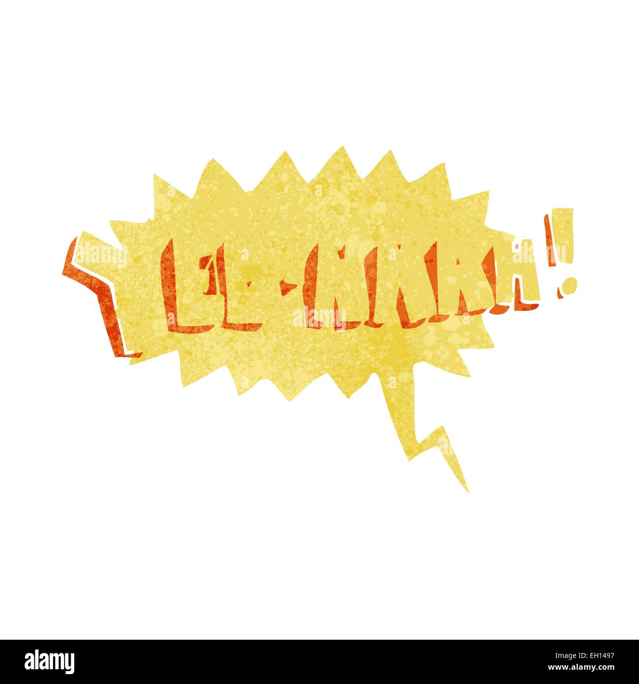 yee hah! cartoon with speech bubble Stock Vector Image & Art - Alamy