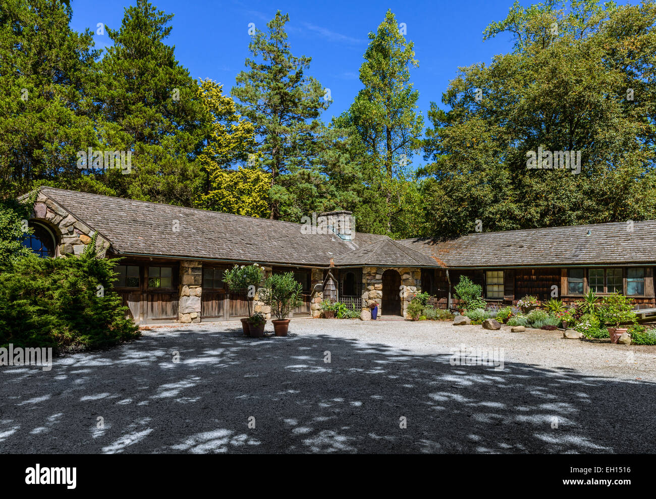 A typical village house in the countryside Stock Photo - Alamy