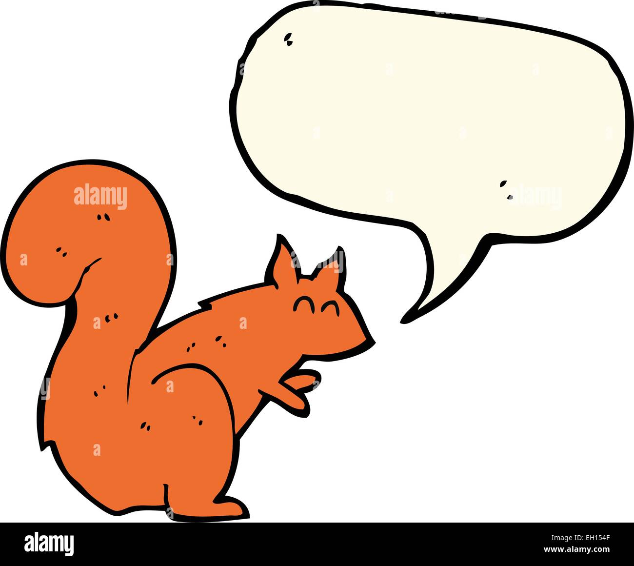 Squirrel talking Stock Vector Images - Alamy