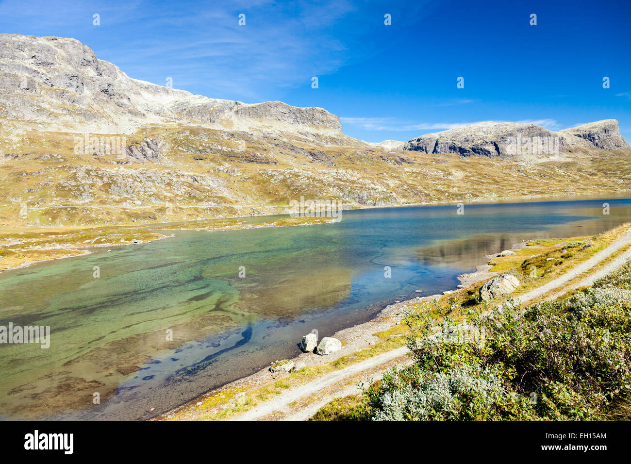 Norwegian Summer in the mountains Stock Photo - Alamy