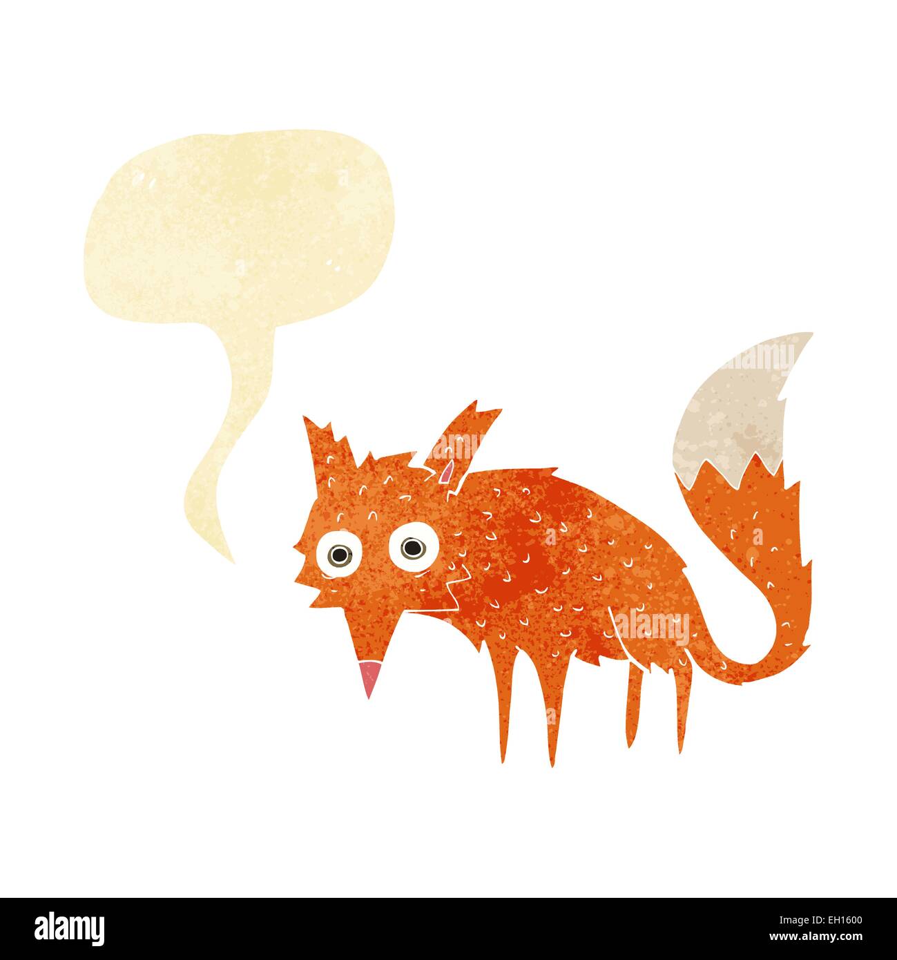 Cartoon funny fox speech Stock Vector Images - Alamy