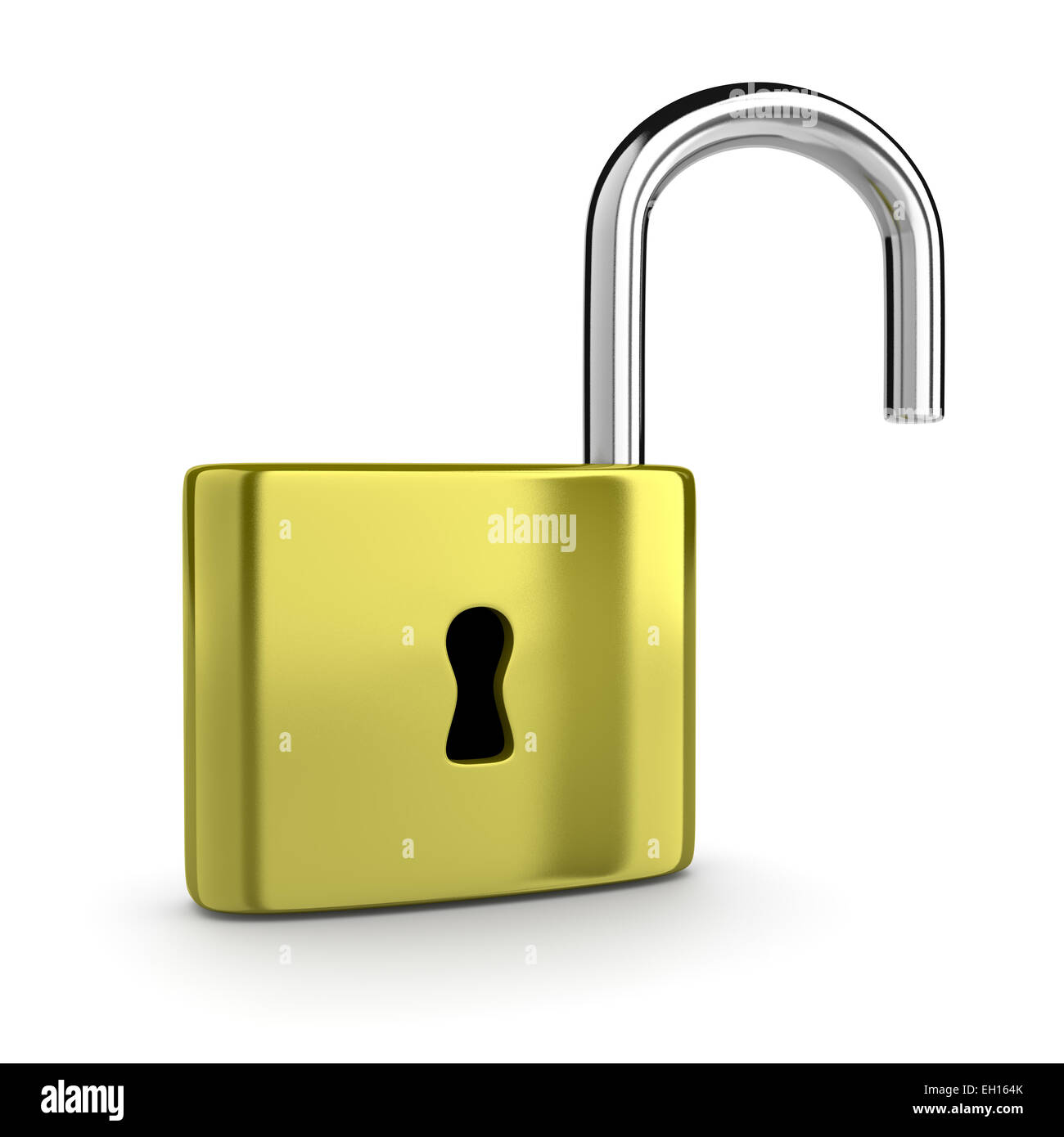 Padlock open hi-res stock photography and images - Alamy