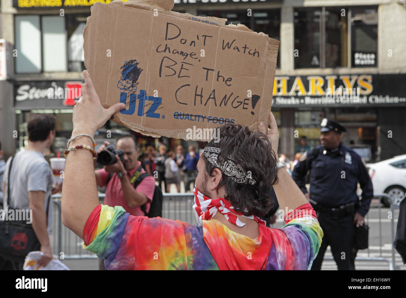 Ows protest hi-res stock photography and images - Alamy