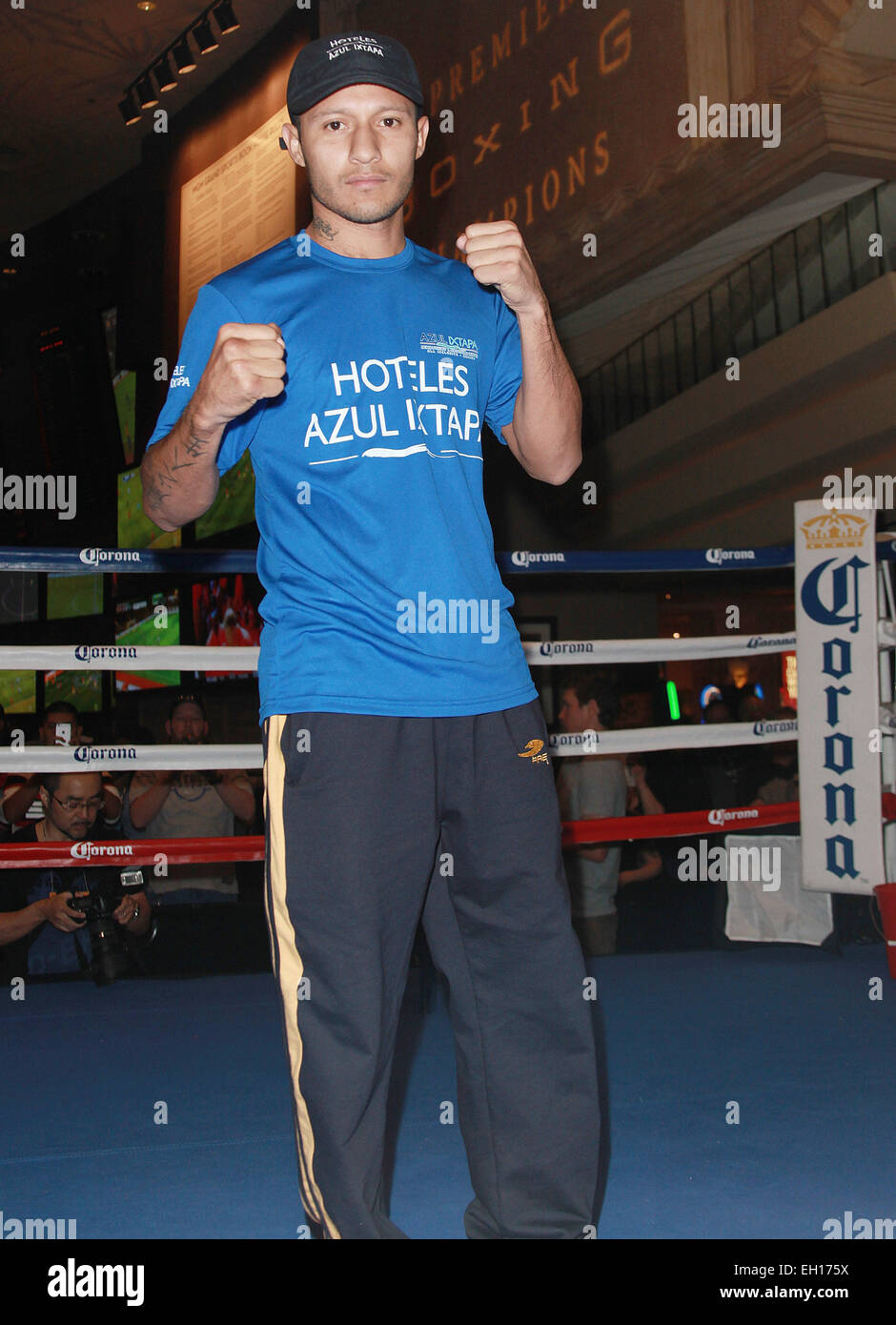 Las Vegas, Nevada, USA. 4th Mar, 2015. 2008 Mexican Olympian boxer ...