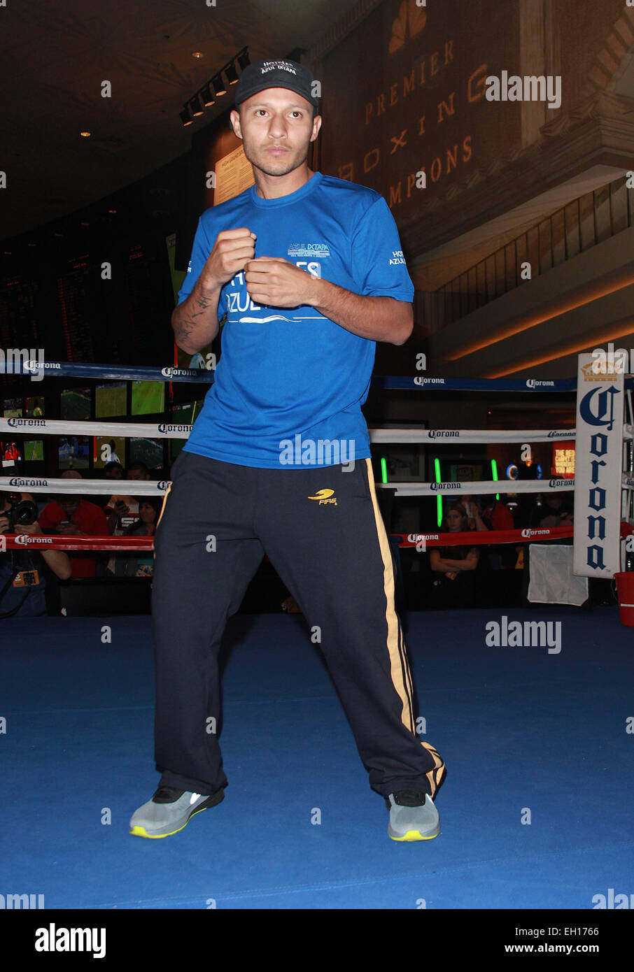 Las Vegas, Nevada, USA. 4th Mar, 2015. 2008 Mexican Olympian boxer ...