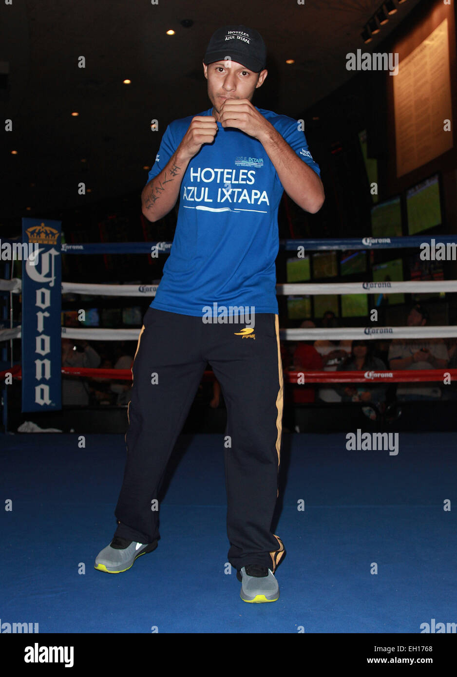 Las Vegas, Nevada, USA. 4th Mar, 2015. 2008 Mexican Olympian boxer ...
